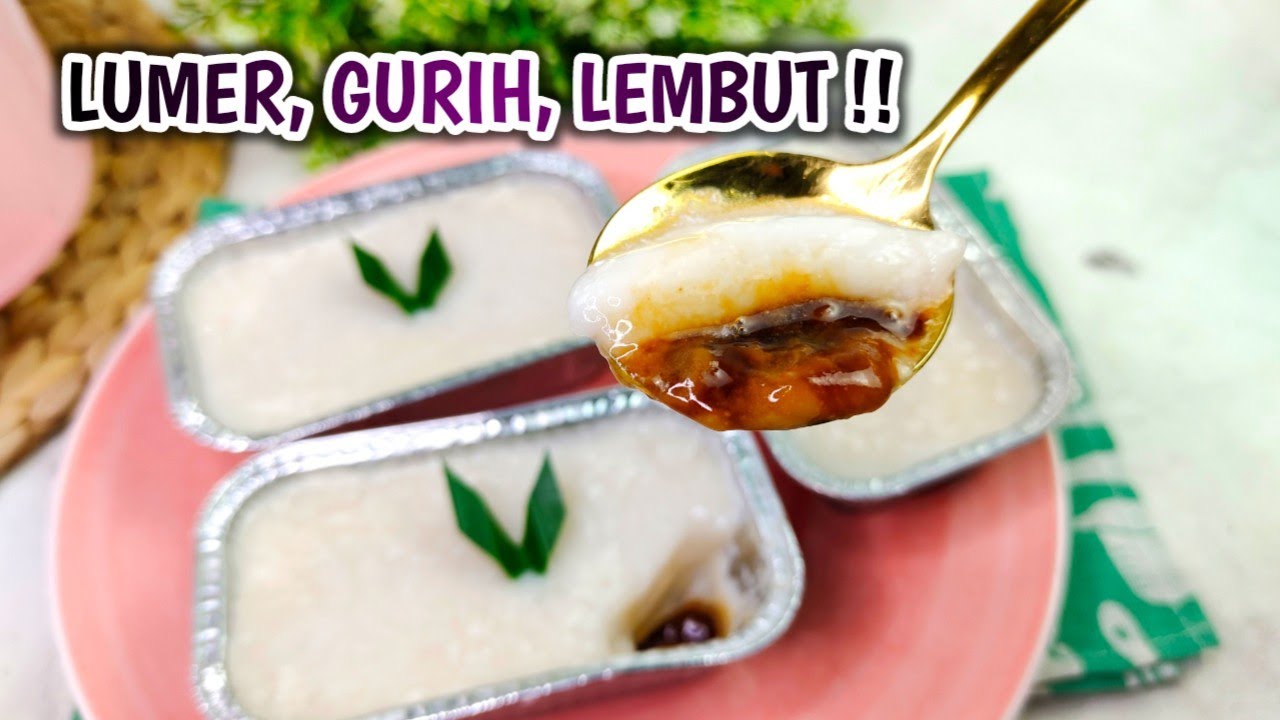 RESEP KUE JOJORONG CUMA PAKE RICE COOKER - YouTube