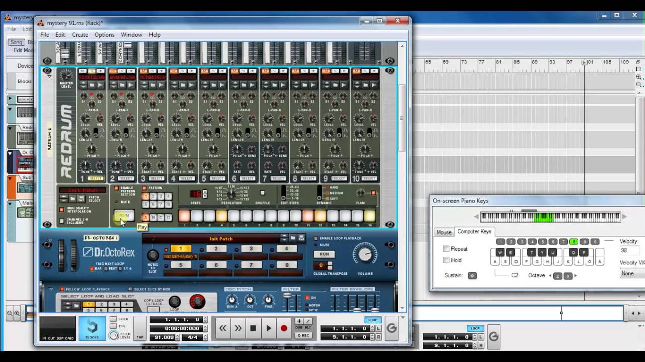 Making Beats for Fun - Funky Hip Hop Beat with Sample (reason and ...