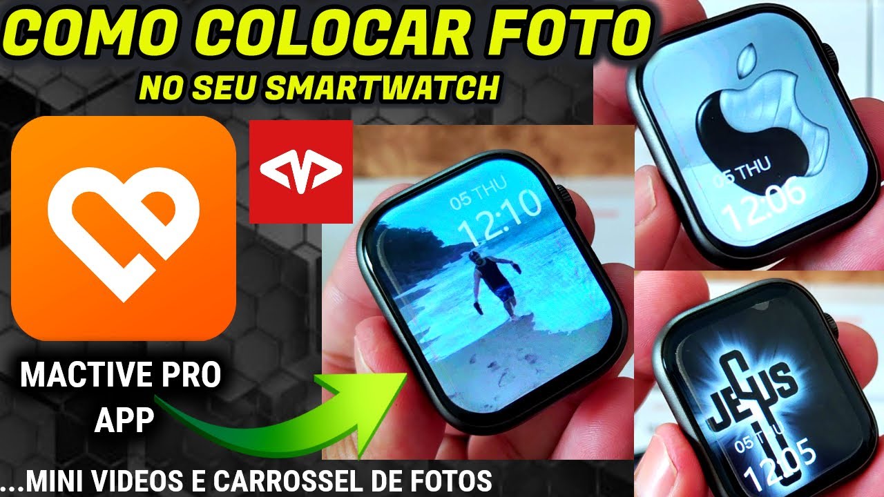 MACTIVE PRO APRENDA como COLOCAR FOTO , MINI VIDEO e CARROSSEL DE FOTOS ...