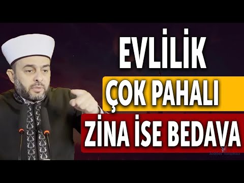 Evlilik Çok Pahalı Ama Zina Bedava Neden? - Halil Konakcı Hoca #ehlisünnet #evlilik