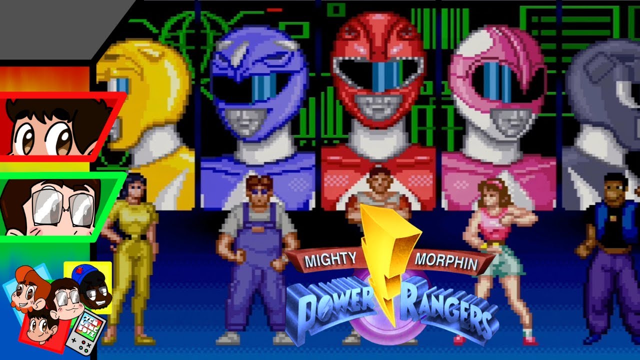 THROWING HANDS AS POWER RANGERS!!! (Mighty Morphin Power Rangers SNES ...