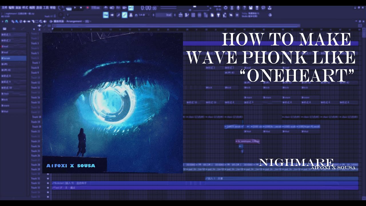 HOW TO MAKE WAVE PHONK/HARDWAVE LIKE ØNEHEART | FL STUDIO 24 | MINI ...