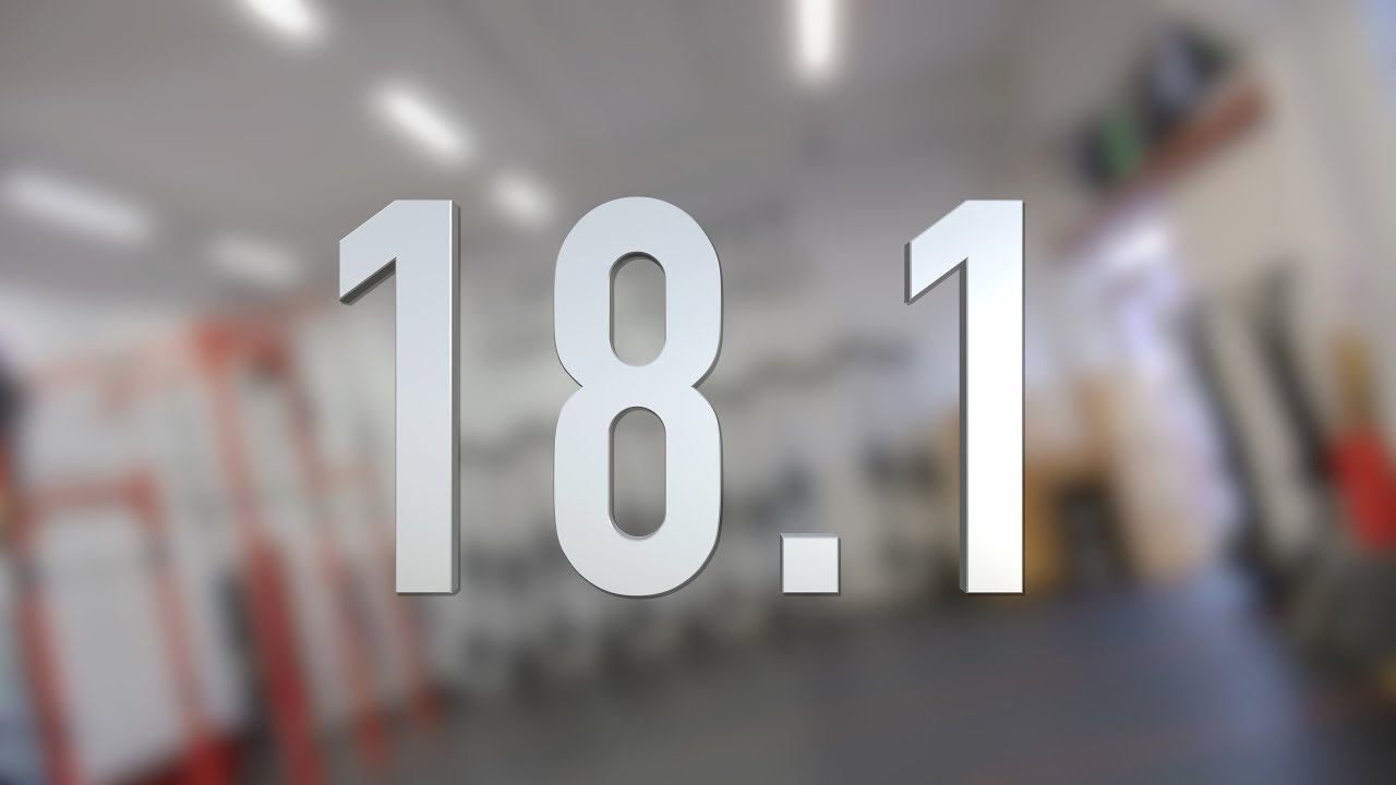 Crossfit Open workout 18.1 at Crossfit Halmstad - YouTube