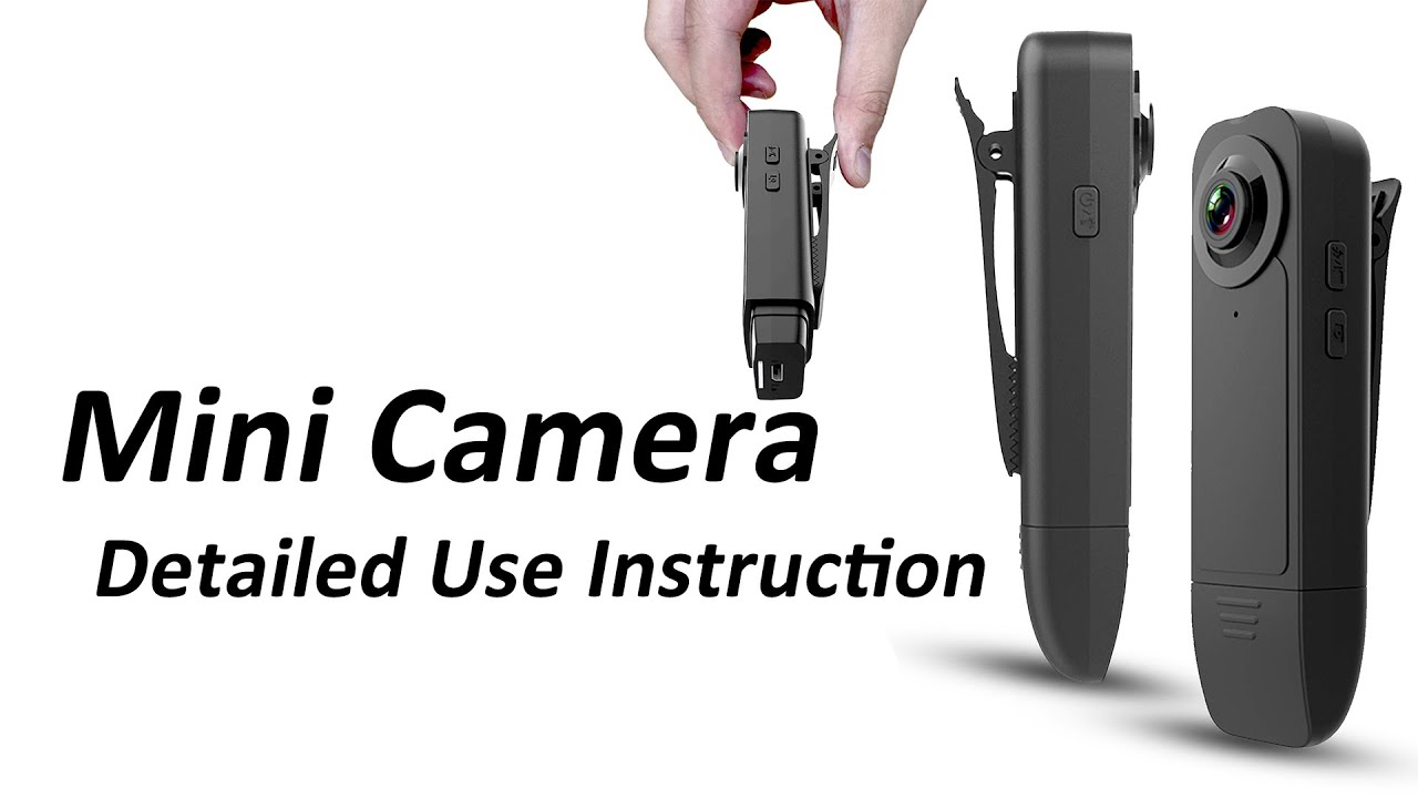 Quick Guidence - A18 Mini camera use details #amazon #body camera - YouTube