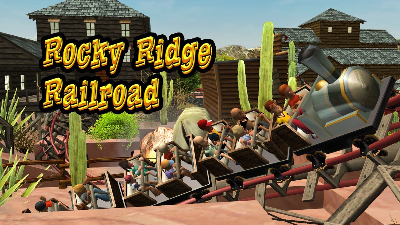 Vekoma Mine Train | Rocky Ridge Railroad | RCT3 MOD FREE COMPETITION ...