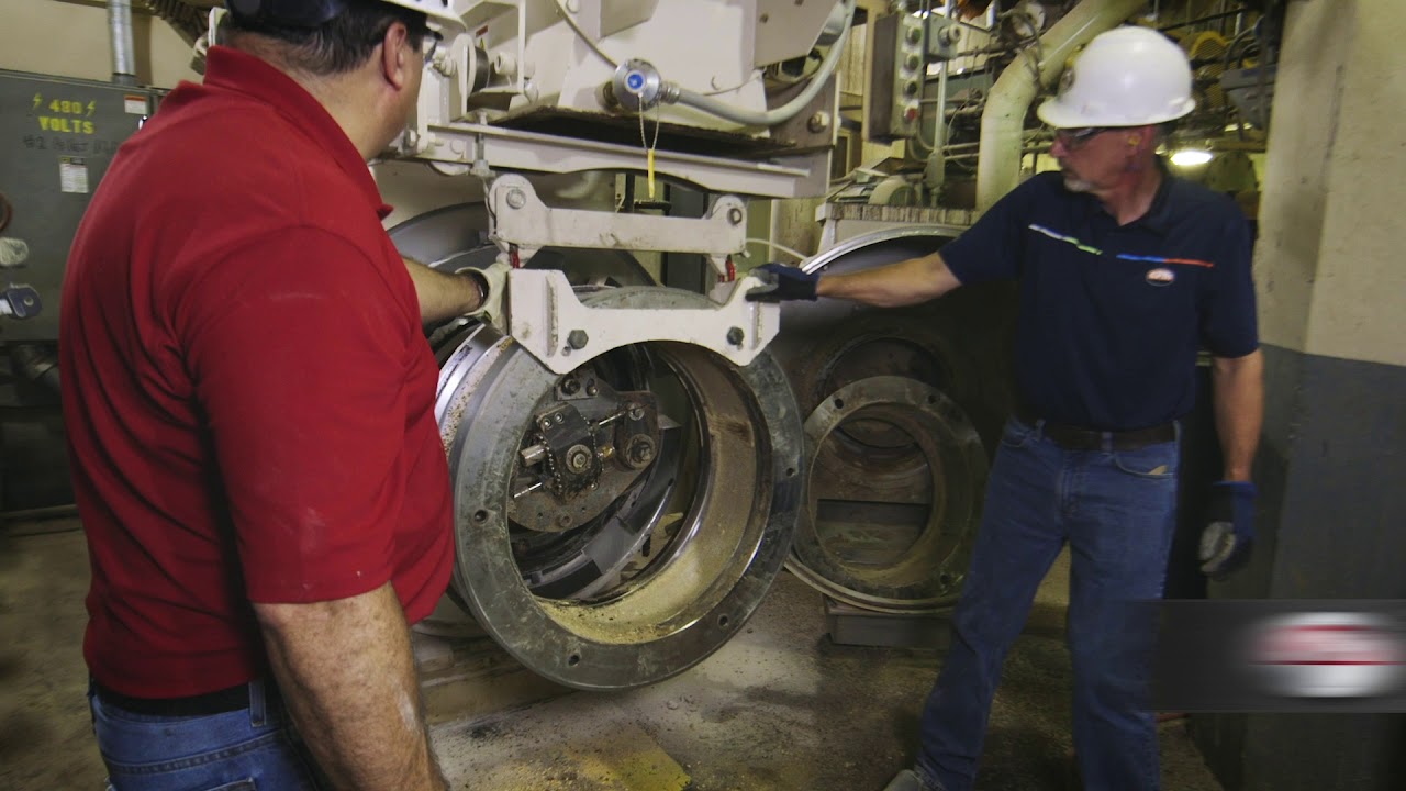 CPM Die Change w Bear Claw Clamps - YouTube