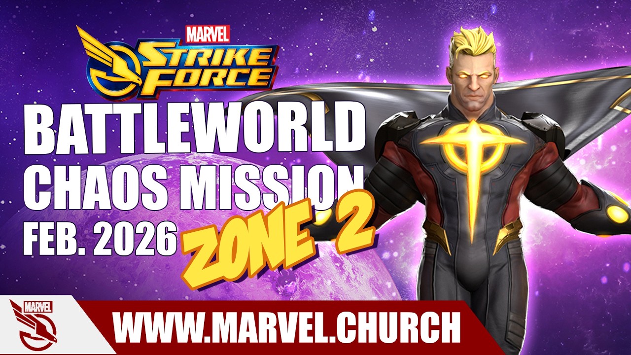 February 2026 Battleworld Zone 2 Chaos Mission | Marvel Strike Force ...