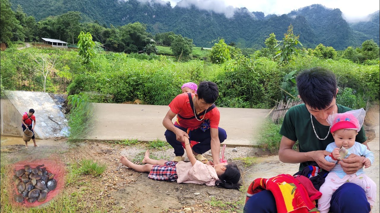 Full video of father picking fruit and saving a fainting baby girl ...