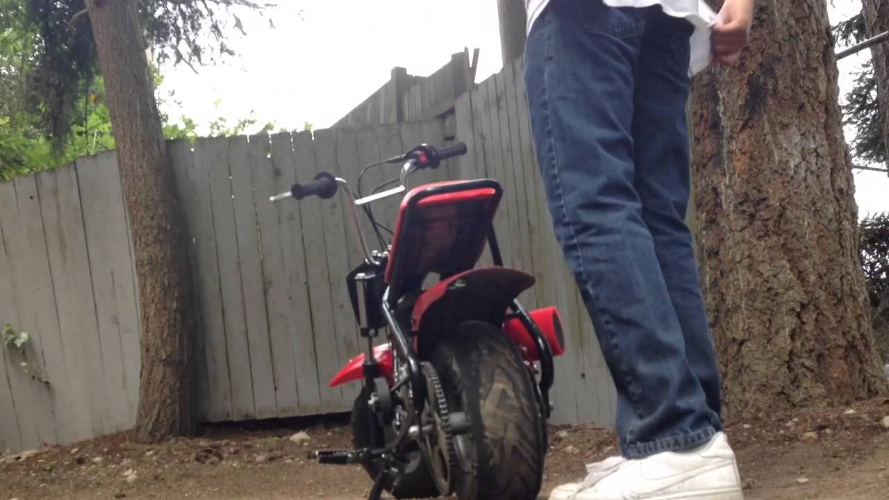 Custom 212cc Motovox MBX11 walk around - YouTube