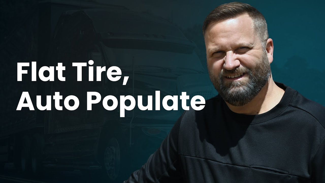 Flat Tire, Auto Populate - YouTube