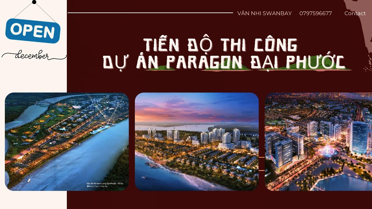 CẬP NHẬT TIẾN ĐỘ NAM LONG ĐẠI PHƯỚC - PARAGON ELYSE ISLAND # ...