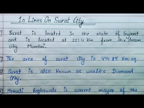 Surat City | Ten Lines On Surat City | Write an Essay On Surat City ...
