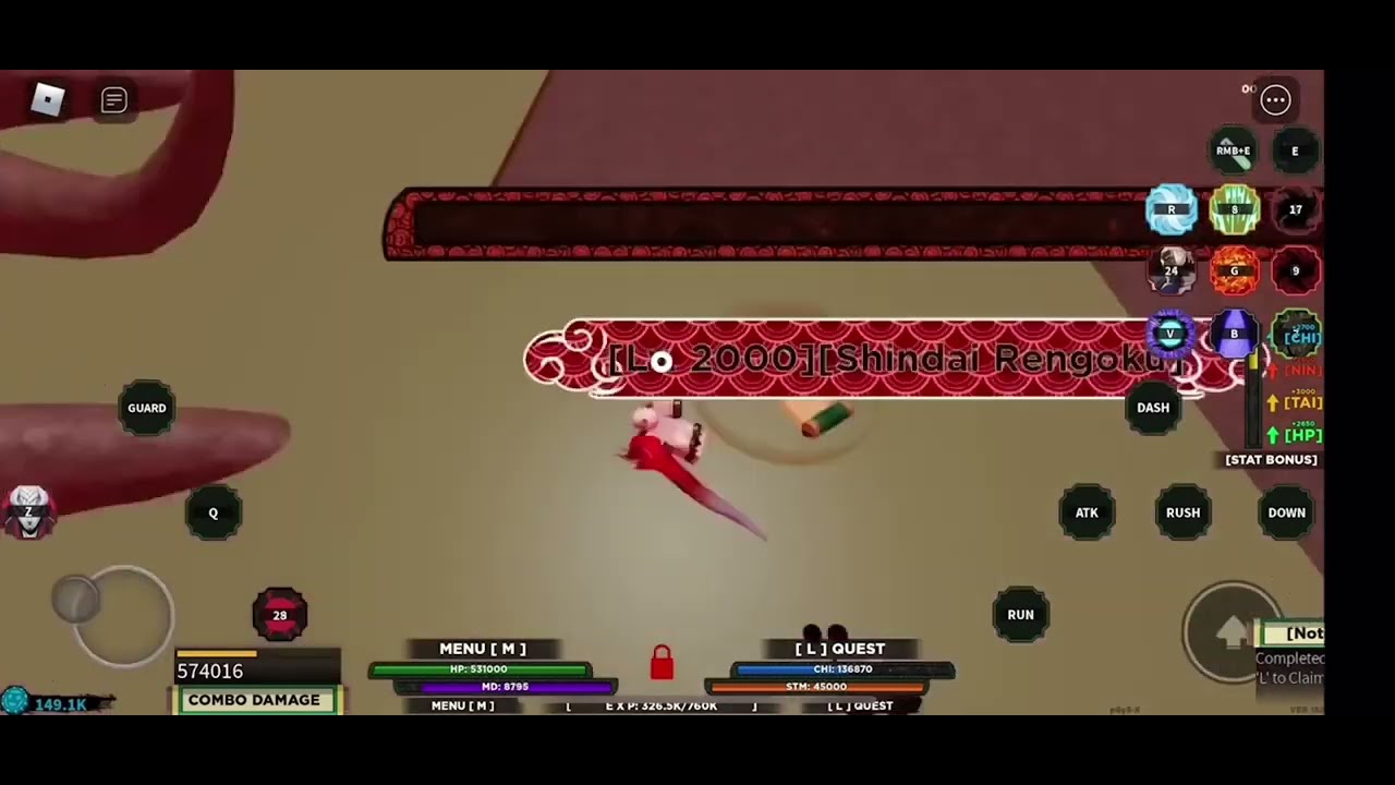 Thanks rellgames (Shindo life) - YouTube