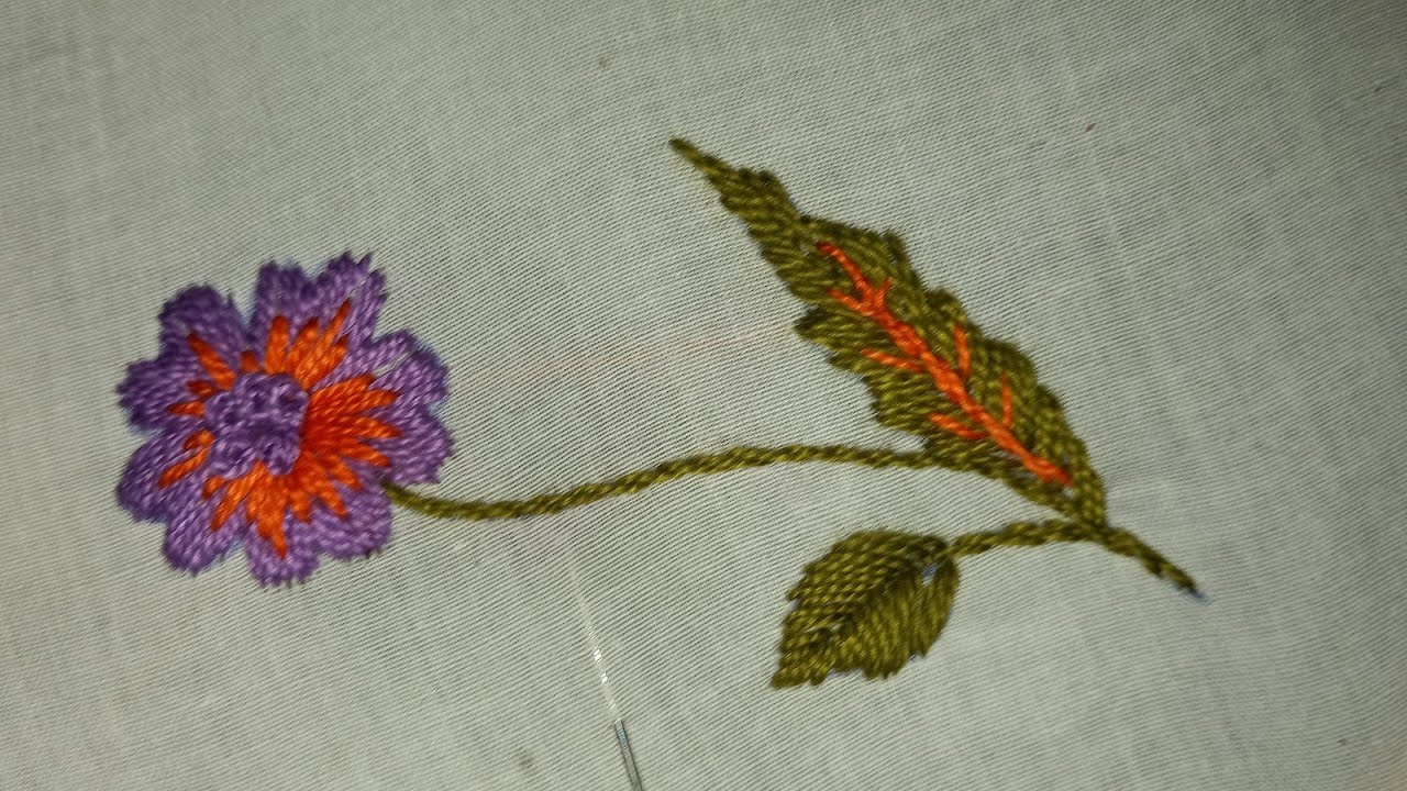 bail Flower Embroidery || embroidery tutorials || embroidery patterns ...