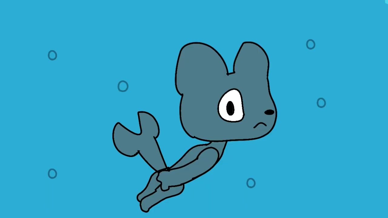 Blue fish transfur - YouTube