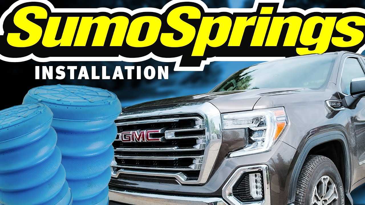 GMC Sierra SumoSprings Installation - YouTube
