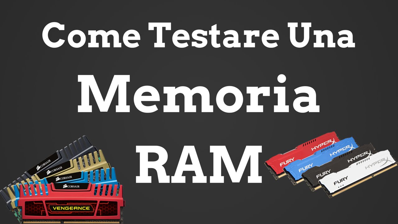 Come Testare Una Memoria RAM - YouTube