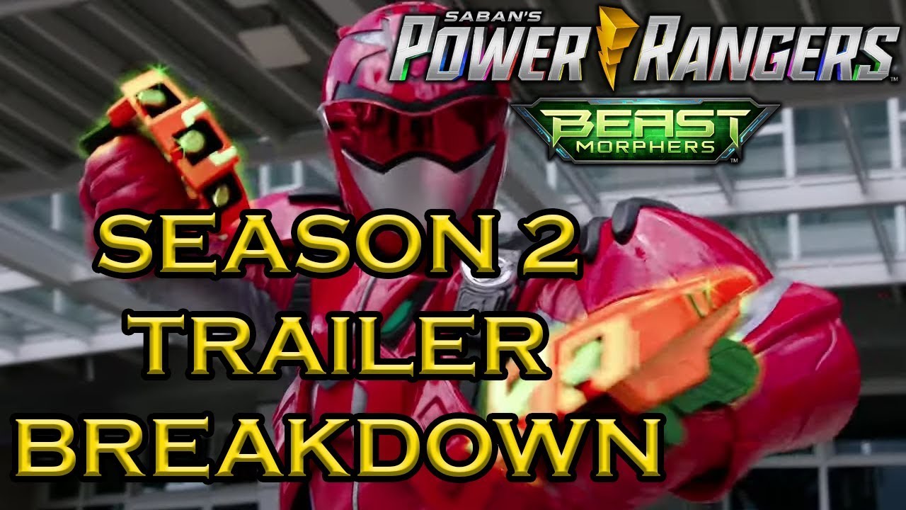 Power Rangers Beast Morphers Season 2 Trailer BreakDown - YouTube