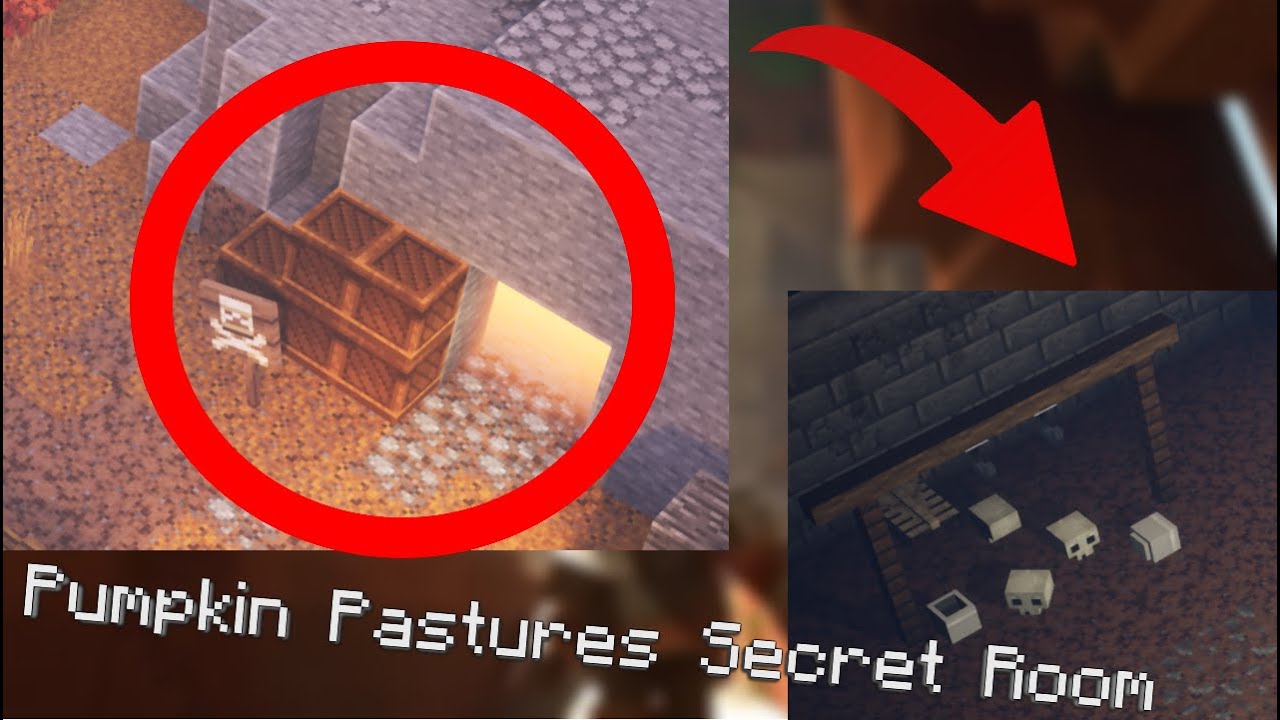 Secret Dungeon Room In Pumpkin Pastures! | Minecraft Dungeons - YouTube