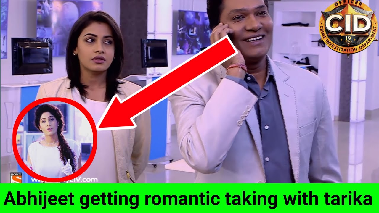Abhijeet getting romantic taking with tarika|#Cid ki Masti |#cid funny ...