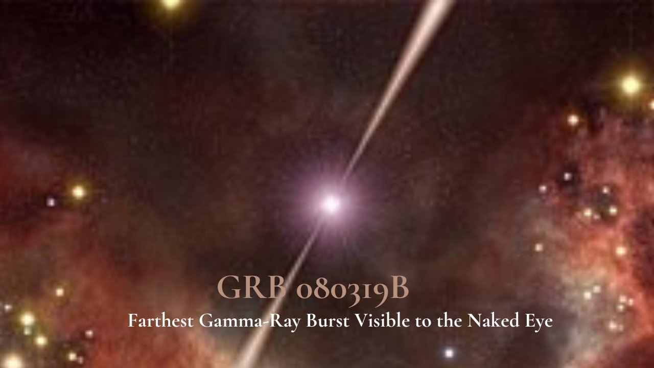 GRB 080319B: Distant Gamma-Ray Burst 7.5 Billion Light-Years Away Shines Bright Enough to See ...