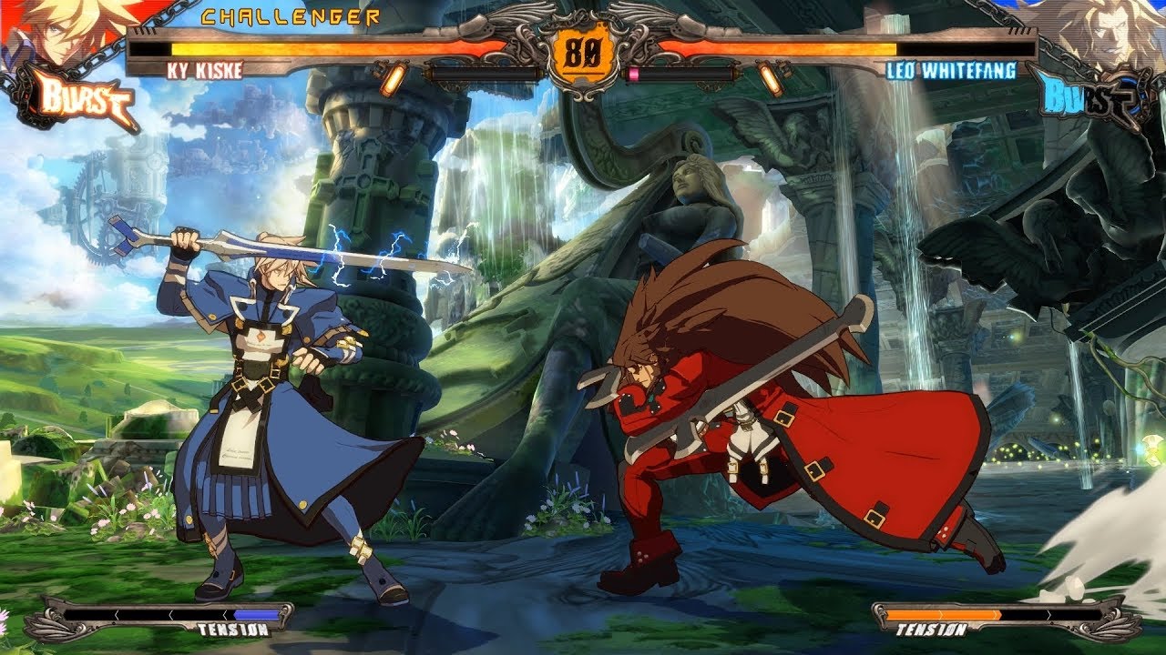 Guilty Gear Xrd Revelator PC Ky Kiske vs Leo Whitehead - YouTube