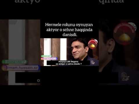 Hermele rolunu oynuyan aktyor o sehne haqqında danışdı