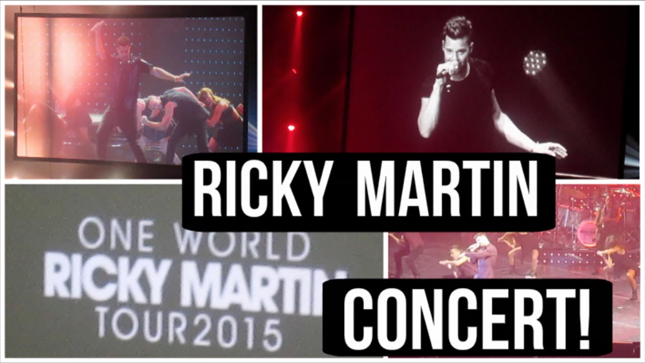 RICKY MARTIN CONCERT! | Sofia Castanon - YouTube