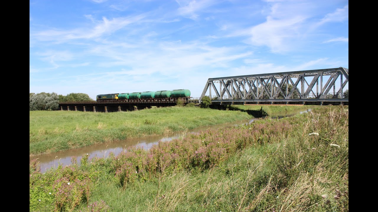 Fenland Railway Wanderings 23rd August 2016 Part 1, Manea & Welney ...