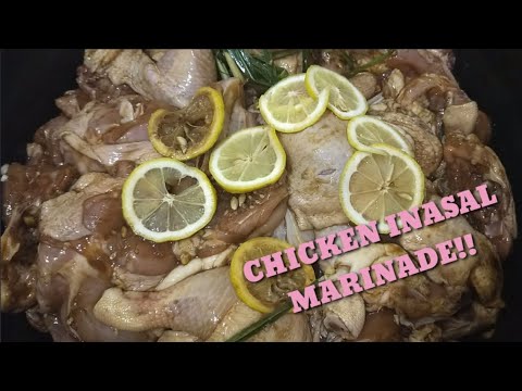EASY STEPS ON MAKING CHICKEN INASAL MARINADE!! - YouTube