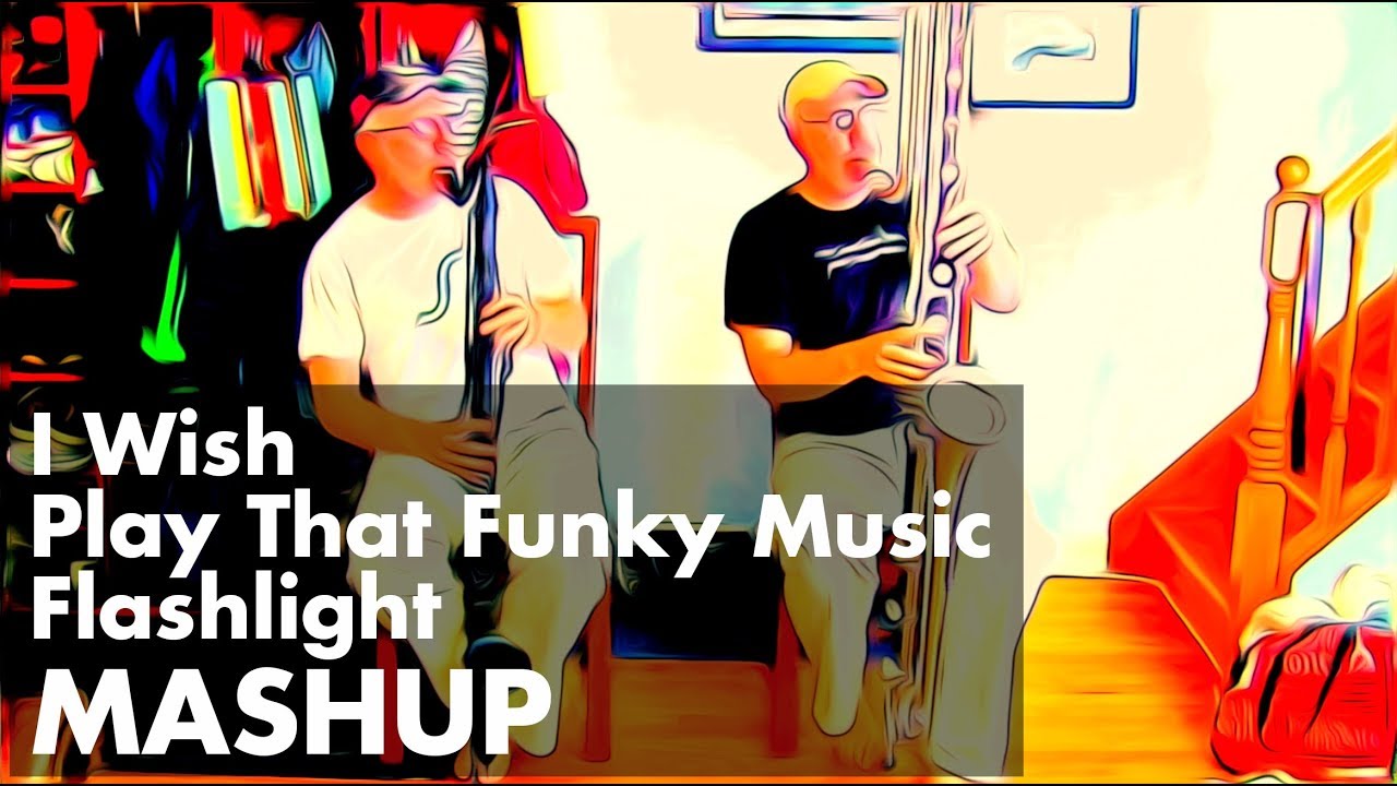 I Wish/Play That Funky Music/Flashlight Mash-up for clarinets - YouTube