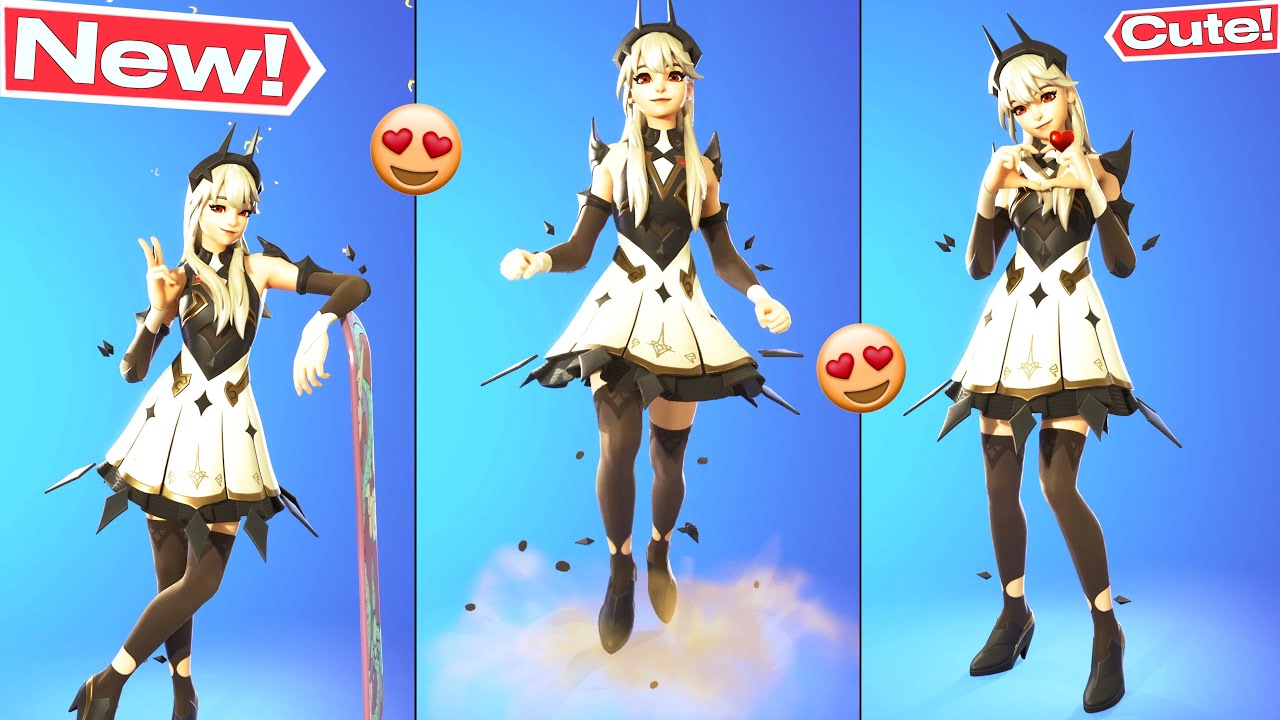 *NEW* PRINCESS LEXA Skin Showcase with Legendary Dances & Emotes in ...