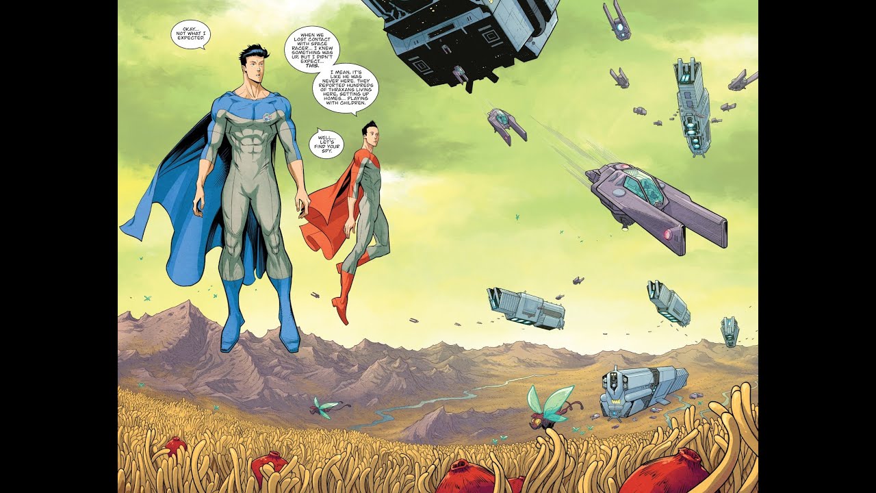 Invincible #123 | Invincible vs Mysterious Entity | Mark Travels Back ...