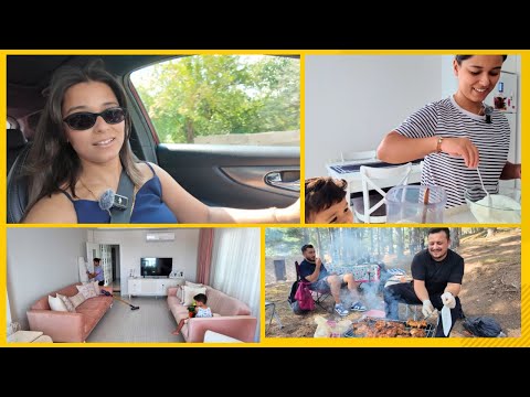 ZOR BİR GÜN GEÇİRDİM|Rutin Ev İşleri|Saçlarımın Yeni Hali|Baba-Oğul Takıldılar|Piknik-Vlog