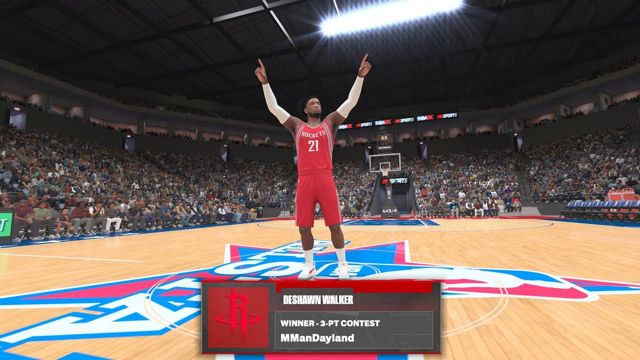 NBA 2K24 LeBron Era - WON THE 3 POINT CONTEST?! - YouTube
