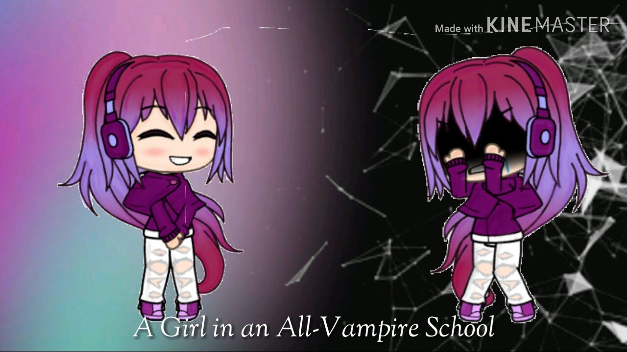A Girl in an All-Vampire School ep 2 (gacha life) - YouTube