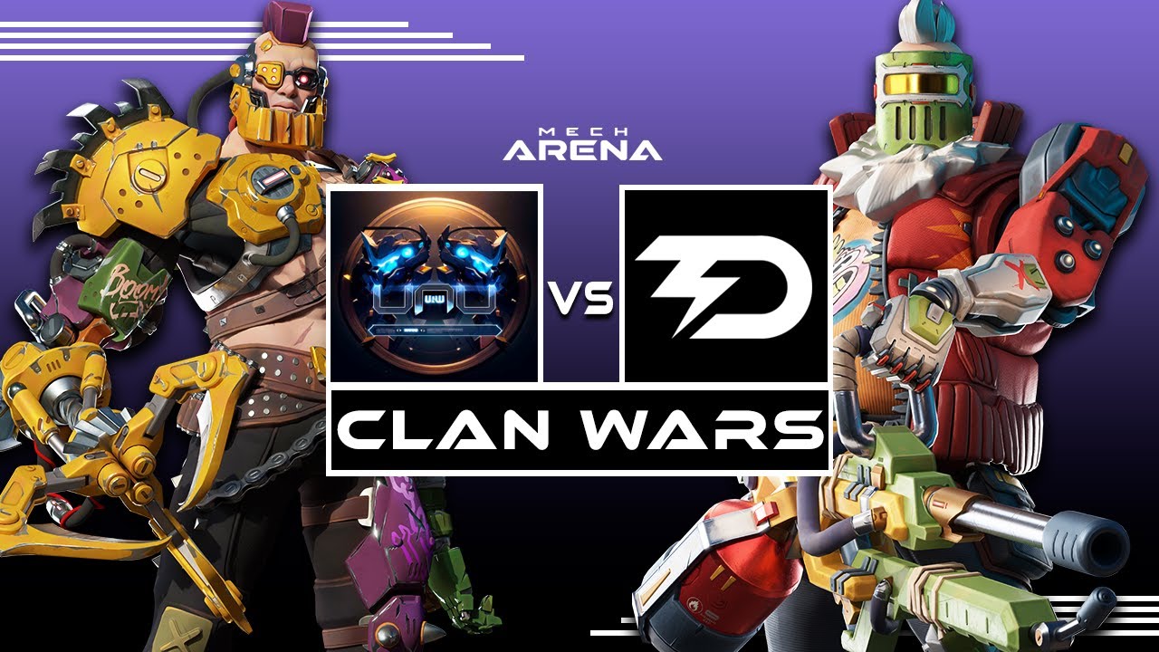 UAU vs DKG | Clan Wars 🔥 | Mech Arena - YouTube