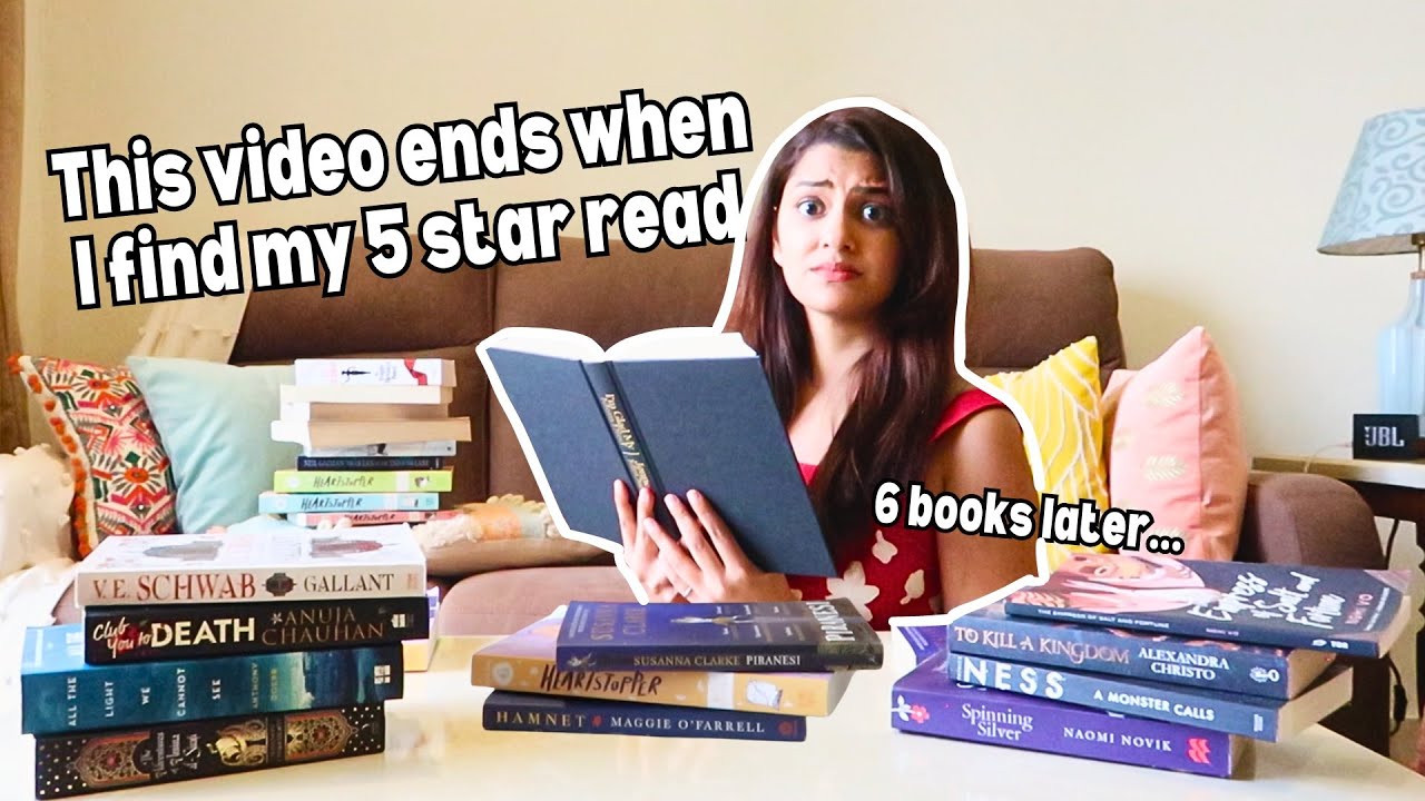 This video ends when I find a 5 star book 💕 - YouTube