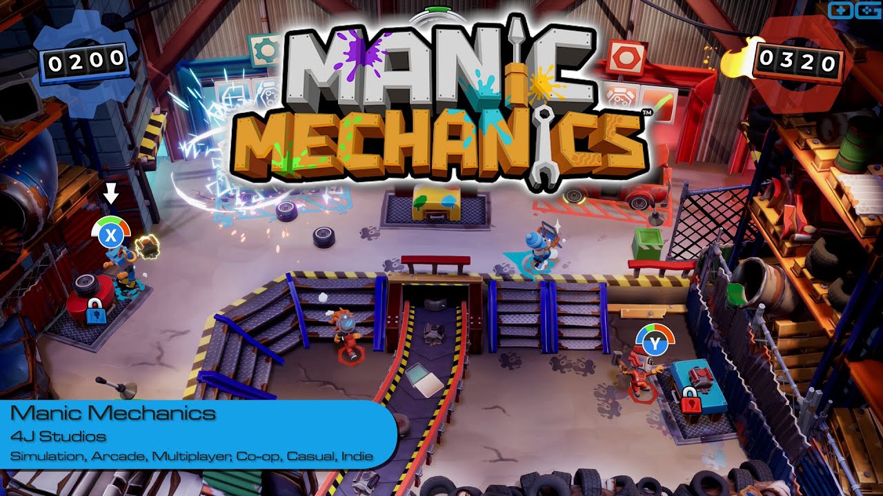 Manic Mechanics: The Hilarious Chaos of Cartoon Car Repair (Gameplay ...
