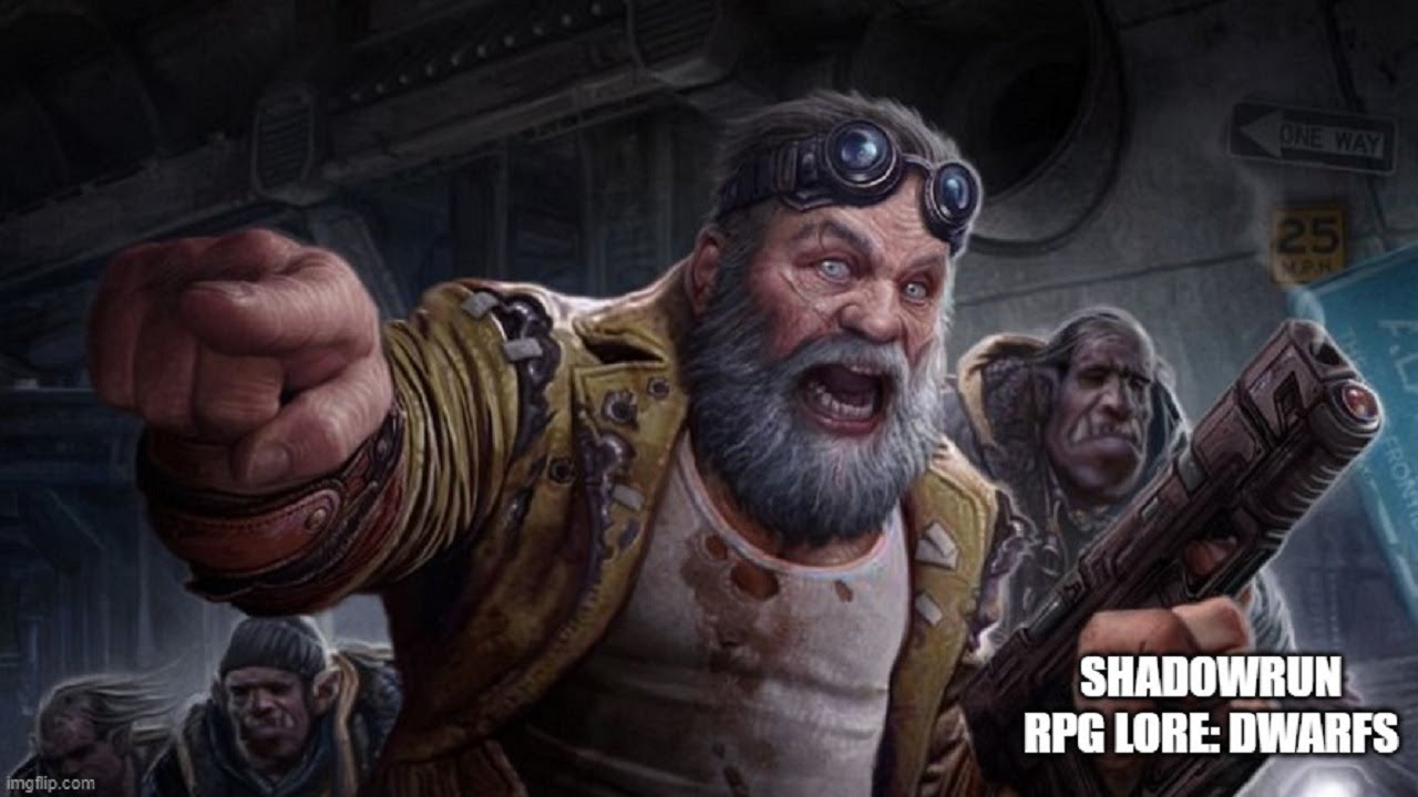Shadowrun RPG Lore: Dwarfs - YouTube