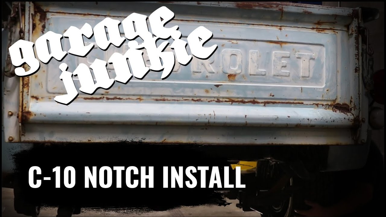 How to install a notch on a c10 - YouTube