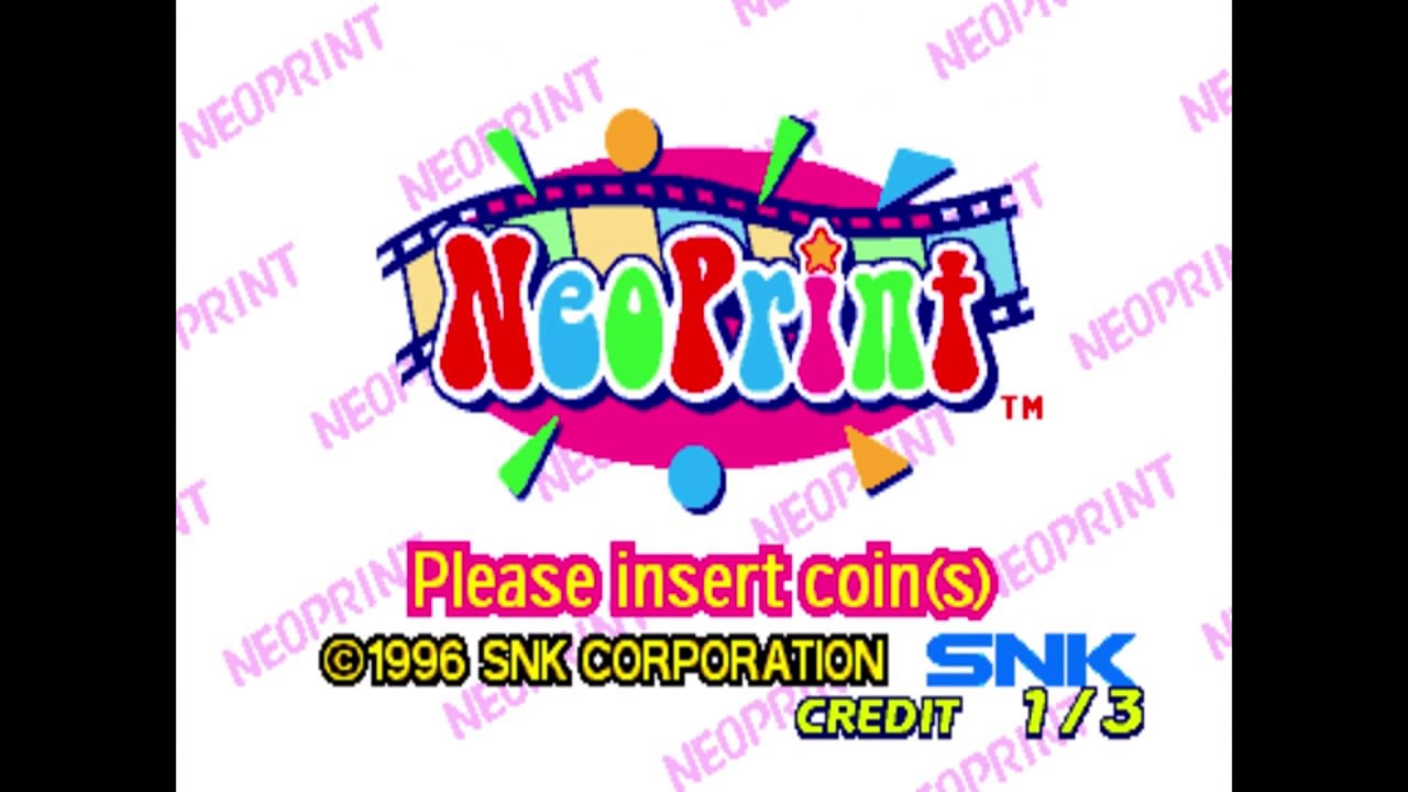 Neoprint MAME gameplay attempt and errors - YouTube