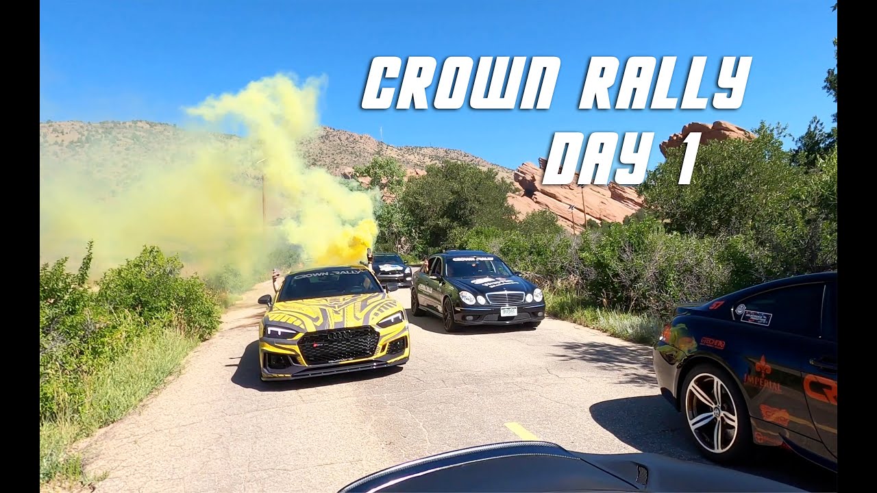 Crown Rally Day 1 - Pikes Peak and Journey Through Beautiful Colorado ...