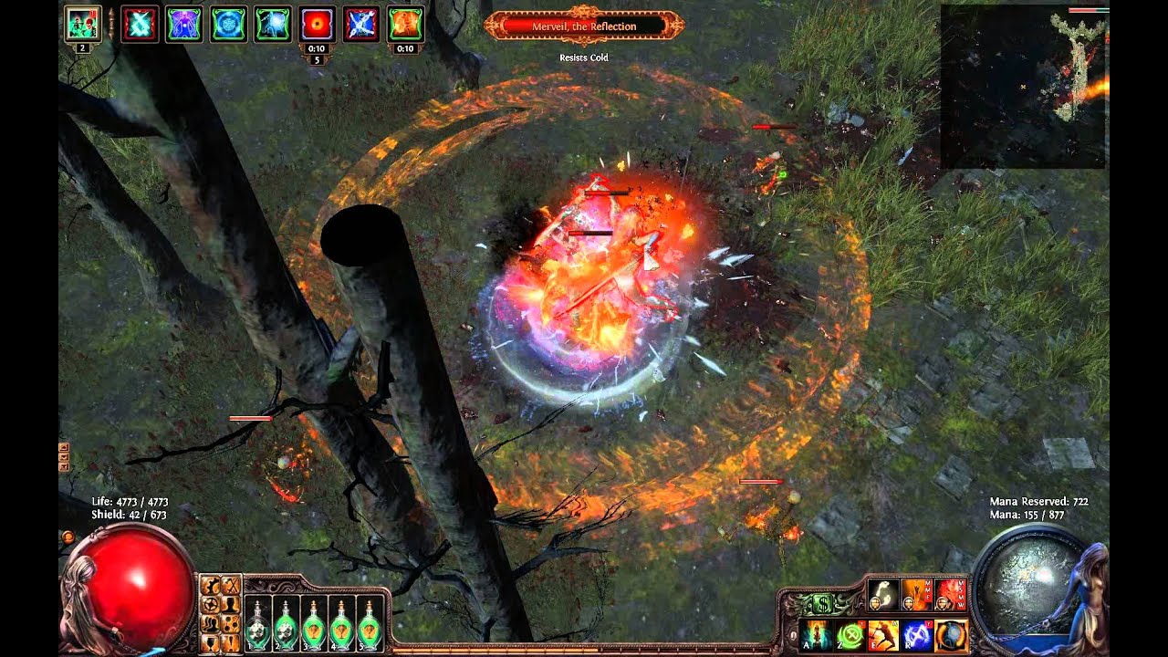 Path Of Exile - Graveyard Map Boss lvl 70 - YouTube