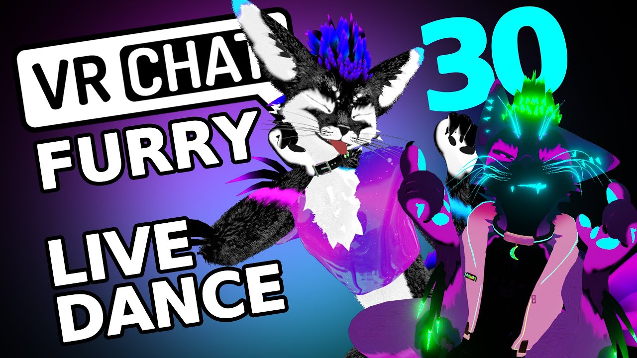 FURRY VRChat Dance: Live Stream #30 - YouTube