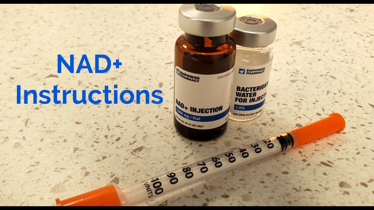 Starting NAD Injection Therapy How To Reconstitute Mix Inject NAD