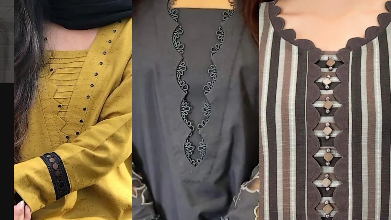 new Neckline designs 2024 galy K designs 2024 kurti neck designs 2024 ...