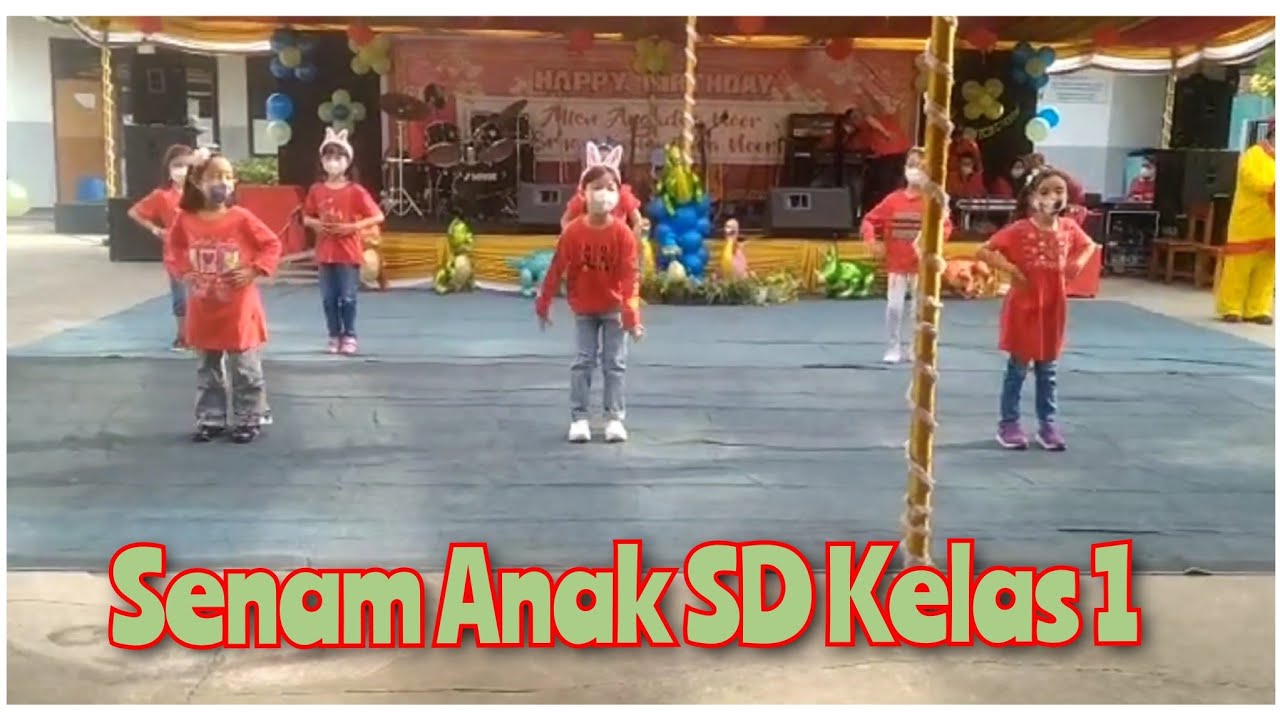 Senam Anak SD kelas 1 - YouTube