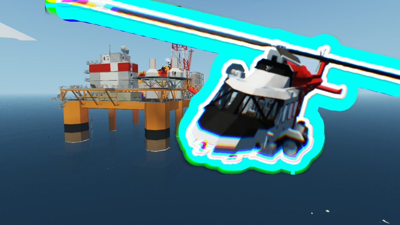 Oil Rig EMERGENCY RESCUE!!! Stormworks mutiplayer ep 16 - YouTube