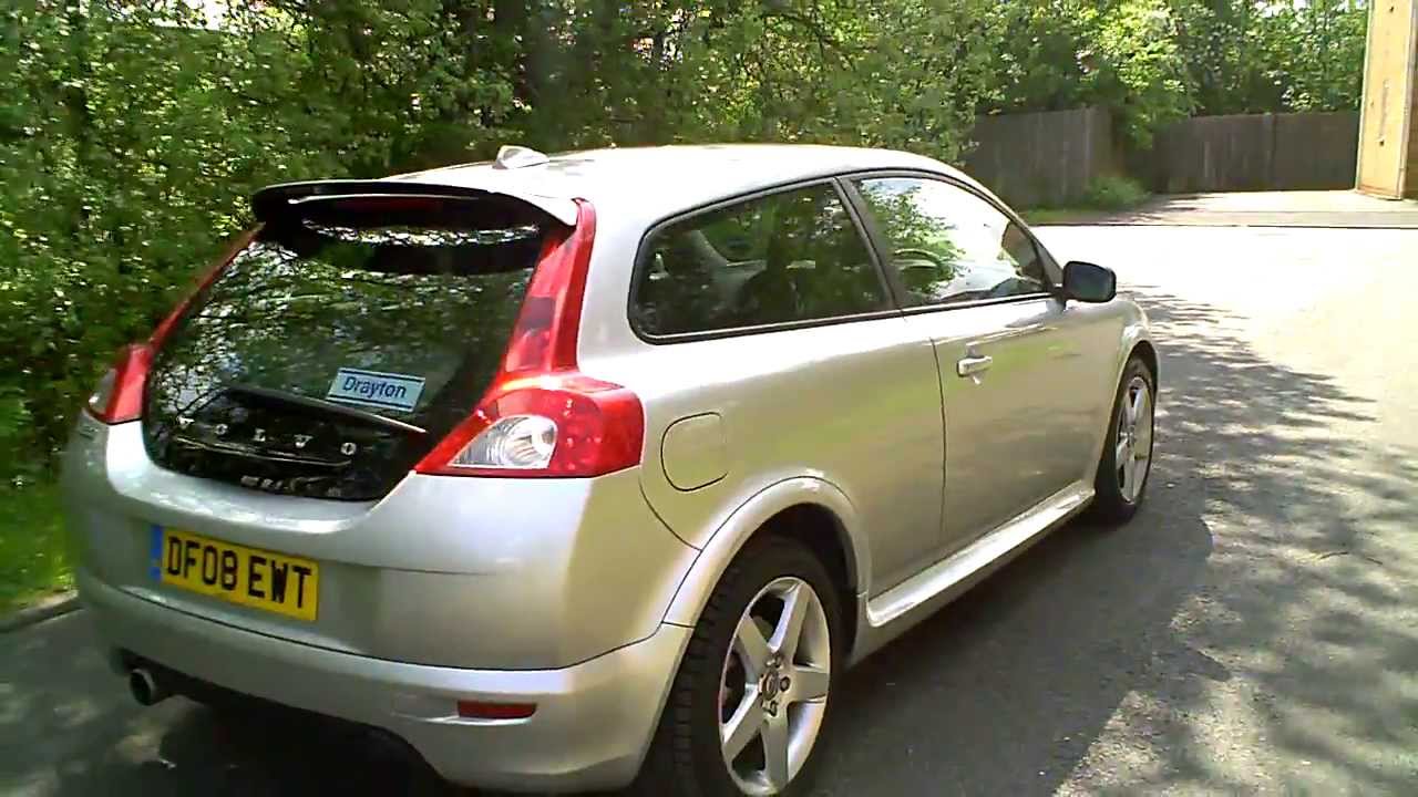 2008(08) VOLVO C30 SPORT 1.6 16V 3 DOOR HATCHBACK MANUAL SILVER ...